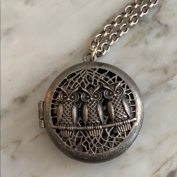 Jewelry | Owl Locket Necklace | Poshmark